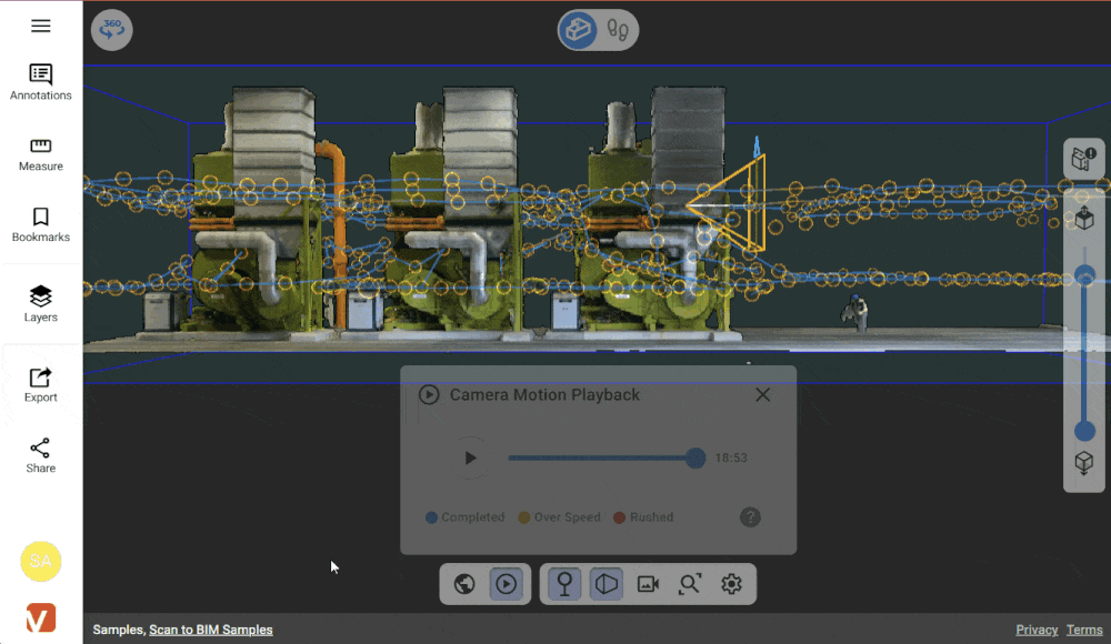 Camera Motion Playback – CupixVista